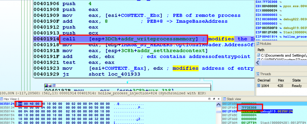 Detecting Deceptive Process Hollowing Techniques Using HollowFind ...
